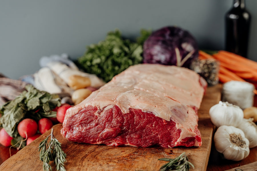 Whole Primal Beef Striploin - 7.25 lbs. | US Wellness Meats