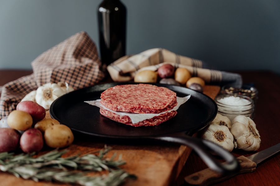 75% Lean Beef Patties - 2 (6 oz) patties | US Wellness Meats