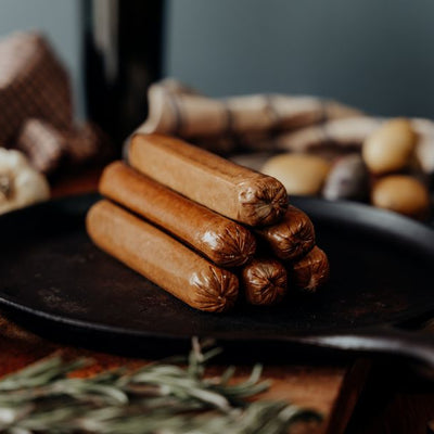 Plain Beef Franks - 6 franks (1lb pkg) | US Wellness Meats