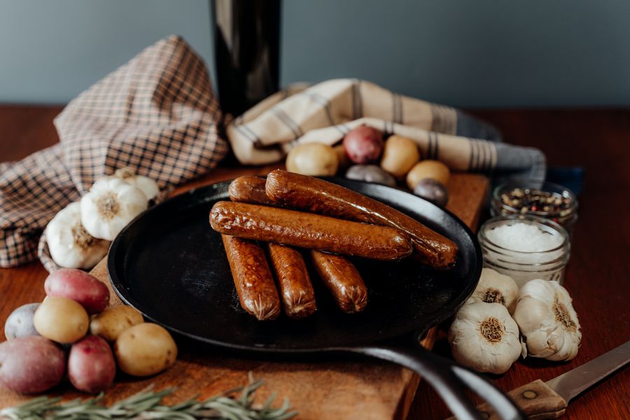 Plain Beef Franks - 6 franks (1lb pkg) | US Wellness Meats