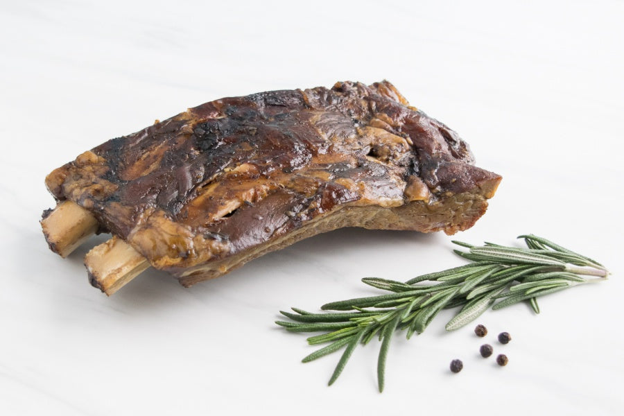 Hickory Smoked Beef Back Ribs - 1 lb. | US Wellness Meats
