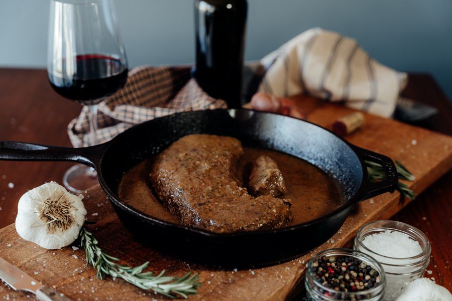 Pre-Cooked Beef Pot Roast & Gravy - 2 lbs. | US Wellness Meats