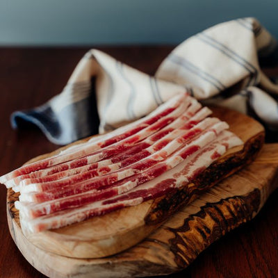 Sliced Fresh Side Pork Bacon (DIY Bacon) - 1 lb. | US Wellness Meats